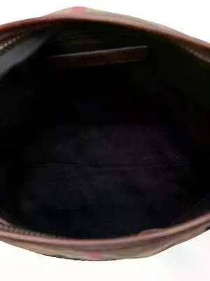 Burberry Exploded Check Canvas Crossbody Bag