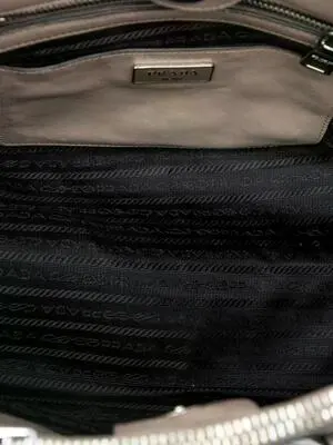Prada 2010-2026 Small Glace Calf Twin Pocket Satchel