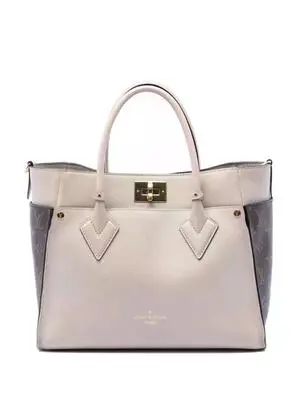 LOUIS VUITTON Monogram On My Side Mm Satchel - Neutrals