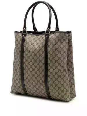 Gucci Gg Supreme Canvas Vertical Tote Bag
