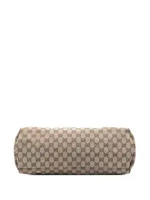 Gucci Gg Canvas Web Tote Bag