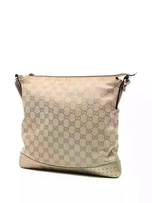 Gucci Gg Canvas Web Crossbody Bag