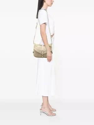 LOUIS VUITTON Monogram Mini Lin Saumur 30 Crossbody Bag