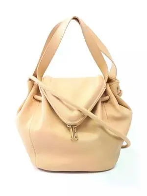 Bottega Veneta Small Calf Beak Bag Satchel - Neutrals