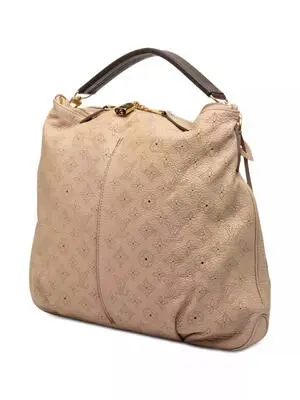 LOUIS VUITTON Monogram Mahina Selene Mm Satchel