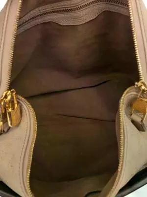 LOUIS VUITTON Monogram Mahina Selene Mm Satchel