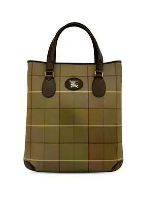 Burberry Canvas Tote Bag - Neutrals