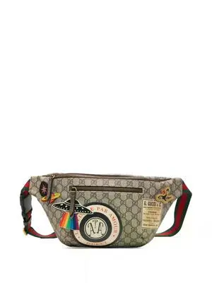 Gucci Gg Supreme Canvas Belt Bag - Neutrals