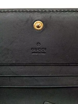 Gucci 2000-2015 Gg Supreme Bees Bifold Wallet Small Wallets