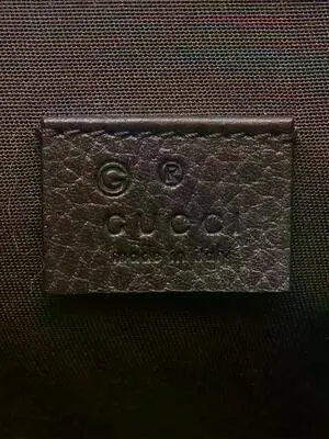 Gucci Gg Canvas Drawstring Backpack