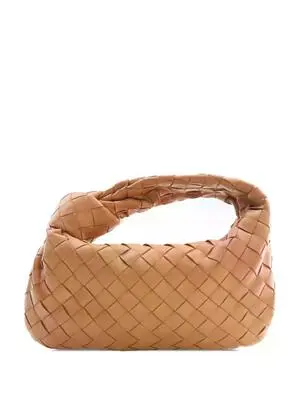 Bottega Veneta Mini Nappa Intrecciato Jodie Hobo Bag - Neutrals