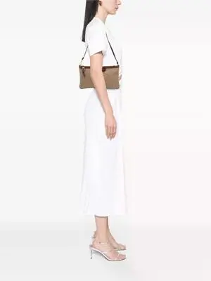 Prada Canapa Logo Bow Shoulder Bag