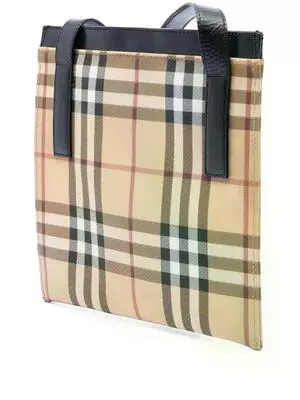 Burberry House Check Coated Canvas Crossbody Bag