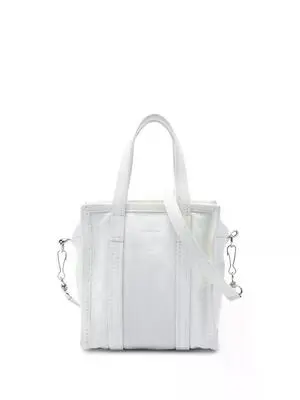 Balenciaga Lambskin Bazar Shopper Xxs Satchel - Neutrals
