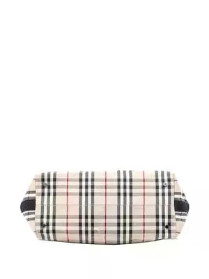 Burberry House Check Canvas Tote Bag