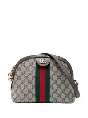 Gucci Ophidia Dome Crossbody Bag - Neutrals