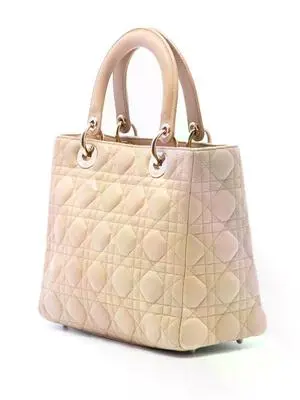 Dior Lambskin Cannage Lady Satchel