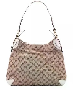 Gucci Gg Canvas Creole Hobo Bag - Neutrals