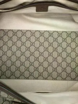 Gucci Ophidia Gg Supreme Web Carry-on Duffle Bag