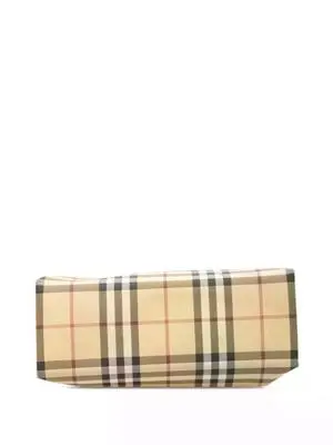 Burberry House Check Coated Canvas Tote Bag