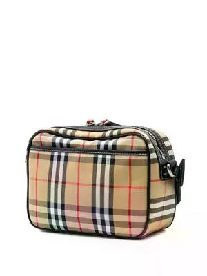 Burberry House Check Canvas Crossbody Bag