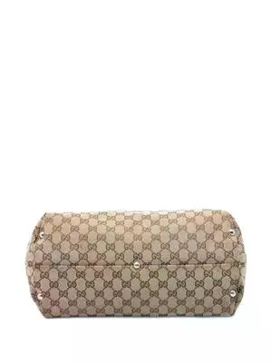 Gucci Medium Gg Canvas Icon Bit Tote Bag