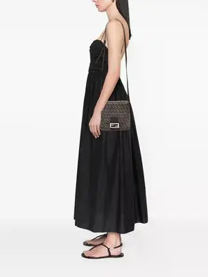 Fendi Zucchino Canvas Crossbody Bag