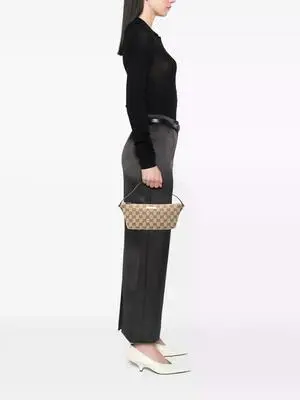 Gucci Gg Canvas Boat Shoulder Bag