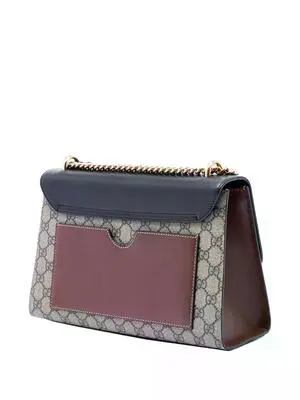 Gucci Gg Supreme Padlock Shoulder Bag