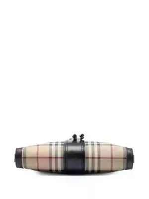 Burberry Haymarket Check Coated Canvas Crossbody Bag