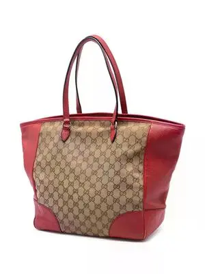 Gucci Gg Canvas Bree Zippered Tote Bag