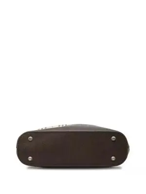 Burberry House Check Canvas Shoulder Bag