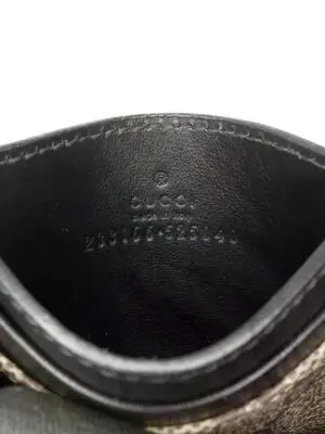 Gucci 2000-2015 Multicolor Gg Supreme Card Holder