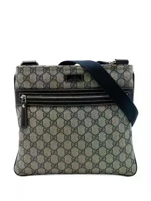 Gucci Gg Supreme Crossbody Bag - Neutrals