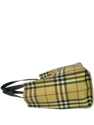 Burberry House Check Coated Canvas Tote Bag