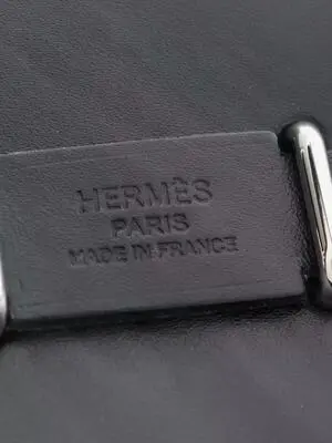 Hermès Herbag Zip 20 Crossbody Bag - Black