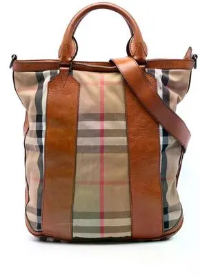 Burberry House Check Canvas Bonington Satchel