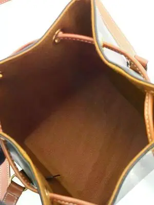 Celine Micro Triomphe Coated Canvas Sailor Bucket Bag