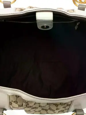 Gucci Gg Canvas Interlocking G Tote Bag