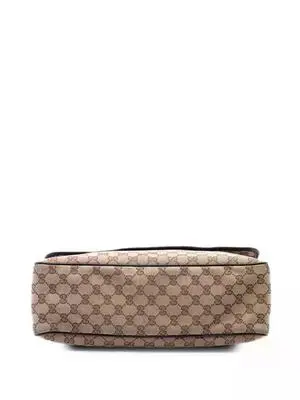 Gucci Gg Canvas Flap Messenger Bag