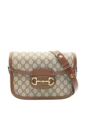 Gucci 1955 Horsebit Shoulder Bag - Neutrals