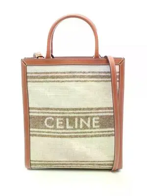 Celine Small Vertical Cabas Tote - Neutrals