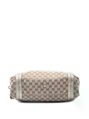 Gucci Large Gg Canvas Bella Tote Bag - Neutrals