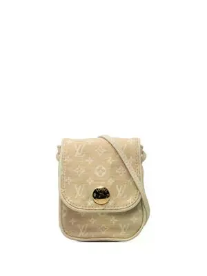 LOUIS VUITTON Monogram Mini Lin Pochette Cancun Crossbody Bag - Neutrals