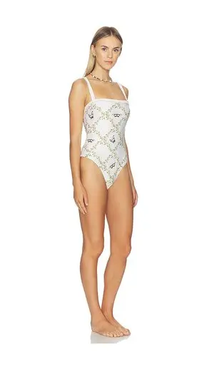 Agua Bendita Limon One Piece Swimsuit