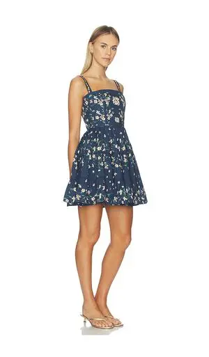Agua Bendita Floral Print Mini Dress - Multicolor