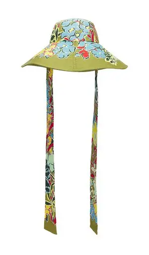 ALEMAIS Wide Brim Tie Sunhat