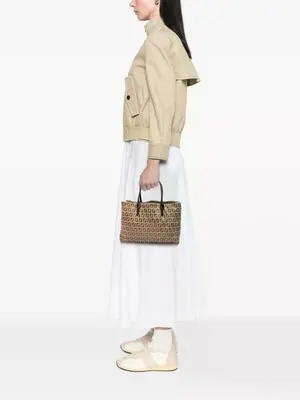 Fendi Zucchino Canvas Tote Bag