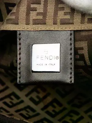 Fendi Zucchino Canvas Tote Bag