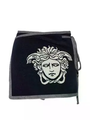 Versace Medusa Head Wrap Beach Skirt